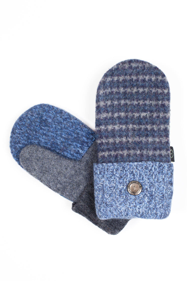 Sweater Mittens: Upcycled Felted Wool Mittens with Fleece Lining ...