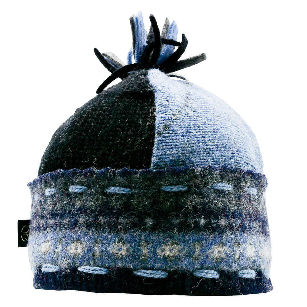 Ski Cap: Upcycled Wool Ski Hat for Women · Baabaazuzu
